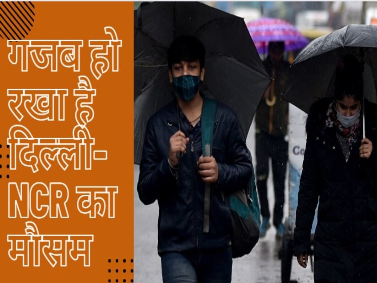 Delhi NCR weather update 24 hours rainfall fog cold breaks 41 year old record | Weather Update ...