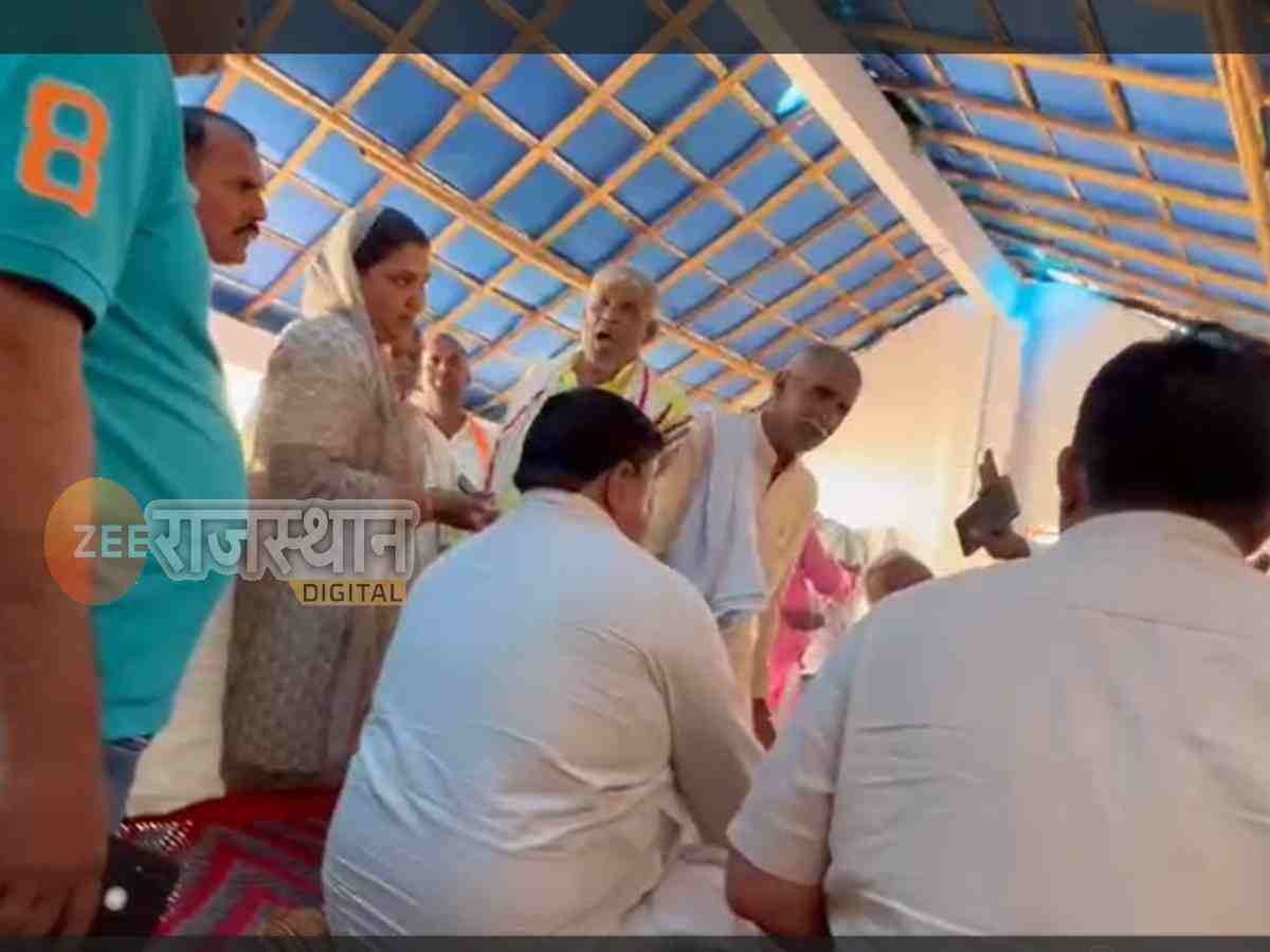 Bharatpur BJP new district president problems are not reducing now his wife video went viral ...