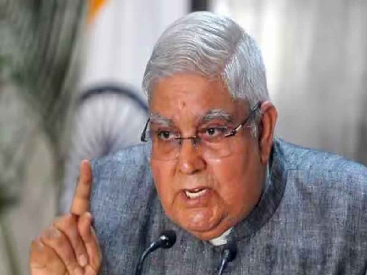 Vice President Jagdeep Dhankhar said in London, 'Indian migrants should ...