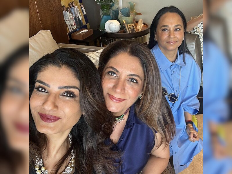 photos raveena tondon given party to 90s actress shilpa shetty sonali ...