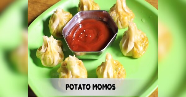 How To Make Potato Momos Easy Snack Recipe | Hindi News, बच्चों के लिए ...