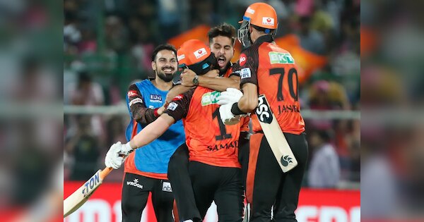 RR vs SRH sandeep sharma no ball defeated rajasthan royals by 4 wickets ...