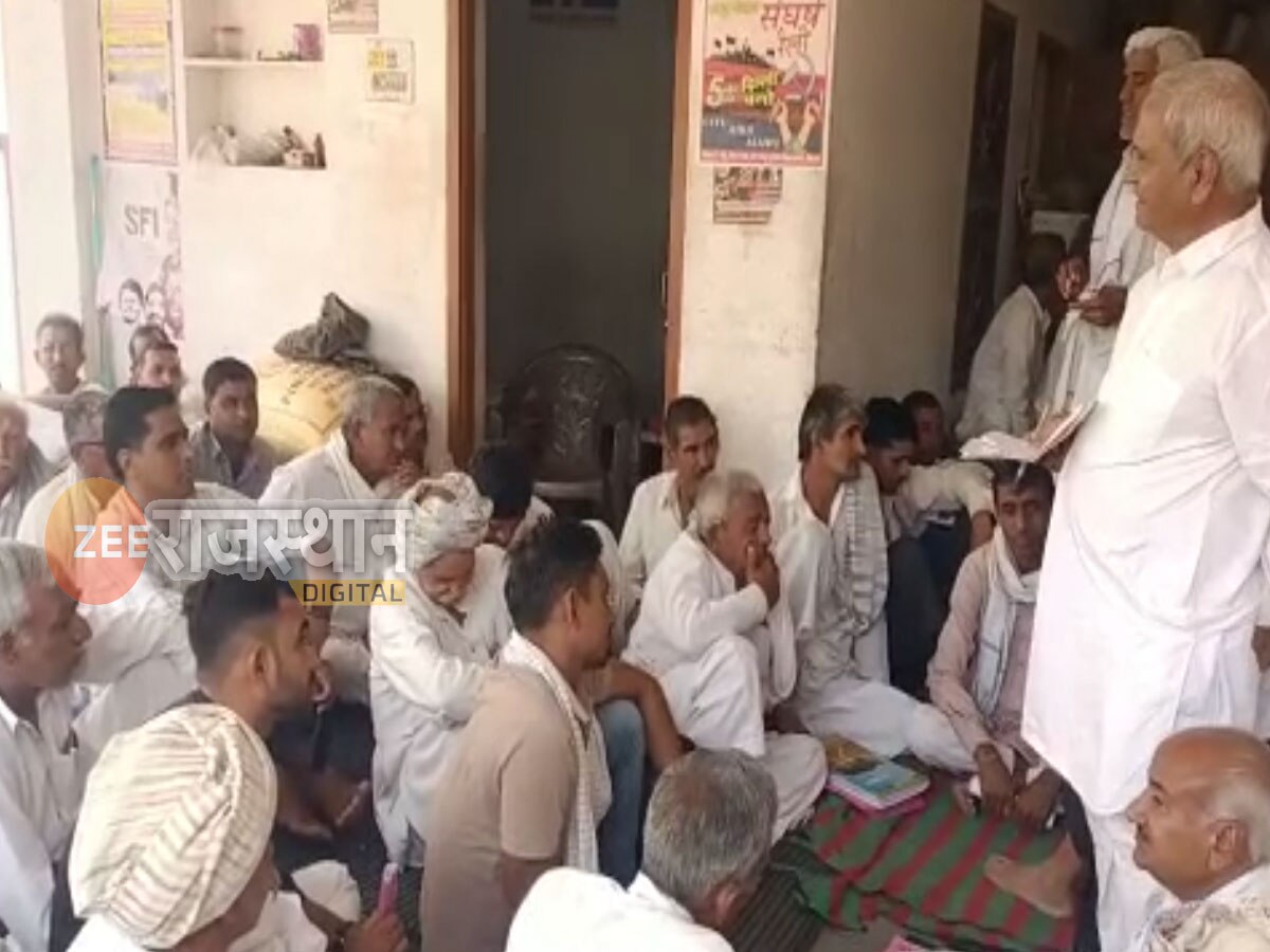 Churu news Farmers will lay siege to the collectorate indefinitely on ...