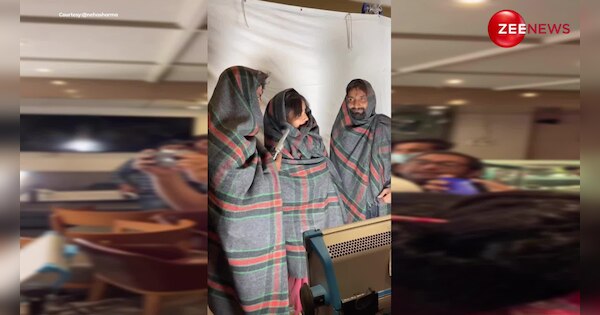 politician daughter! Neha Sharma uses watchmans sheet with her boys did ...