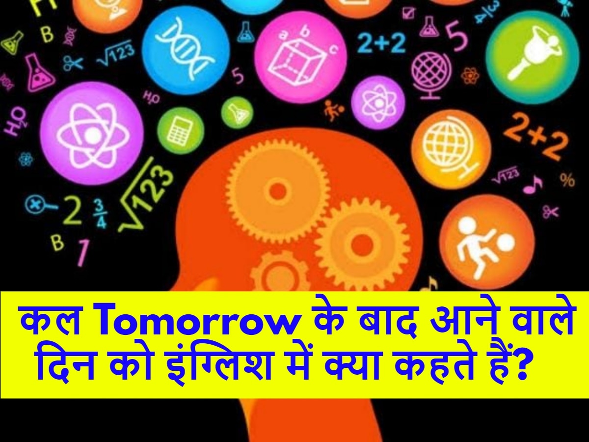 What is the day after tomorrow called in English | Quiz: कल Tomorrow के ...