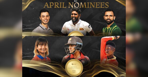ICC Player of the Month Award announced for April 2023 Fakhar Zaman Mark Chapman Prabath ...