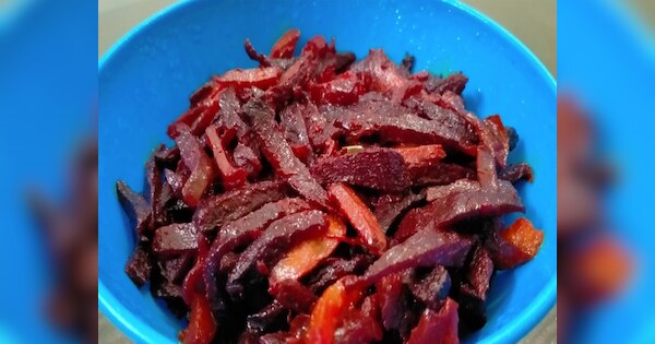 Try beetroot french fries in snack healthy Recipe | Hindi News, स्नैक ...