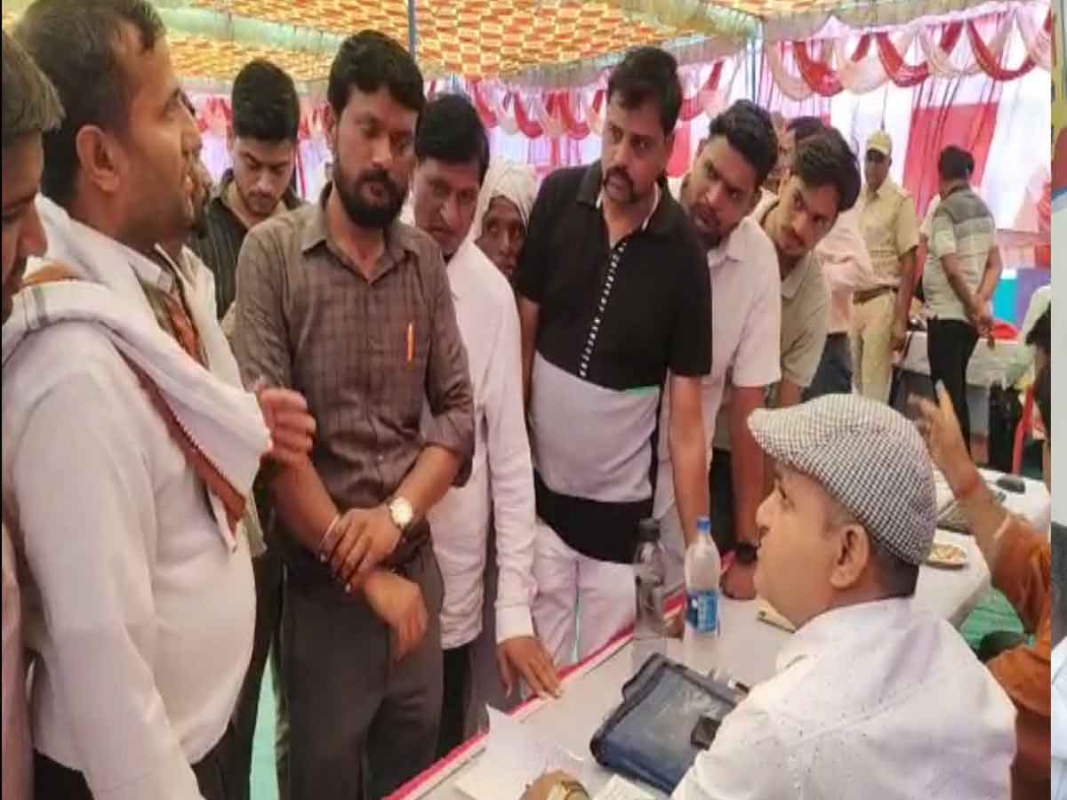 Inflation relief camp was organized in Sikar Panchayat Ganeshwar and ...