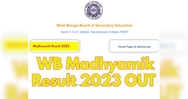 wbbse madhyamik result 2023 west bengal 10th results out at wbbse wb ...