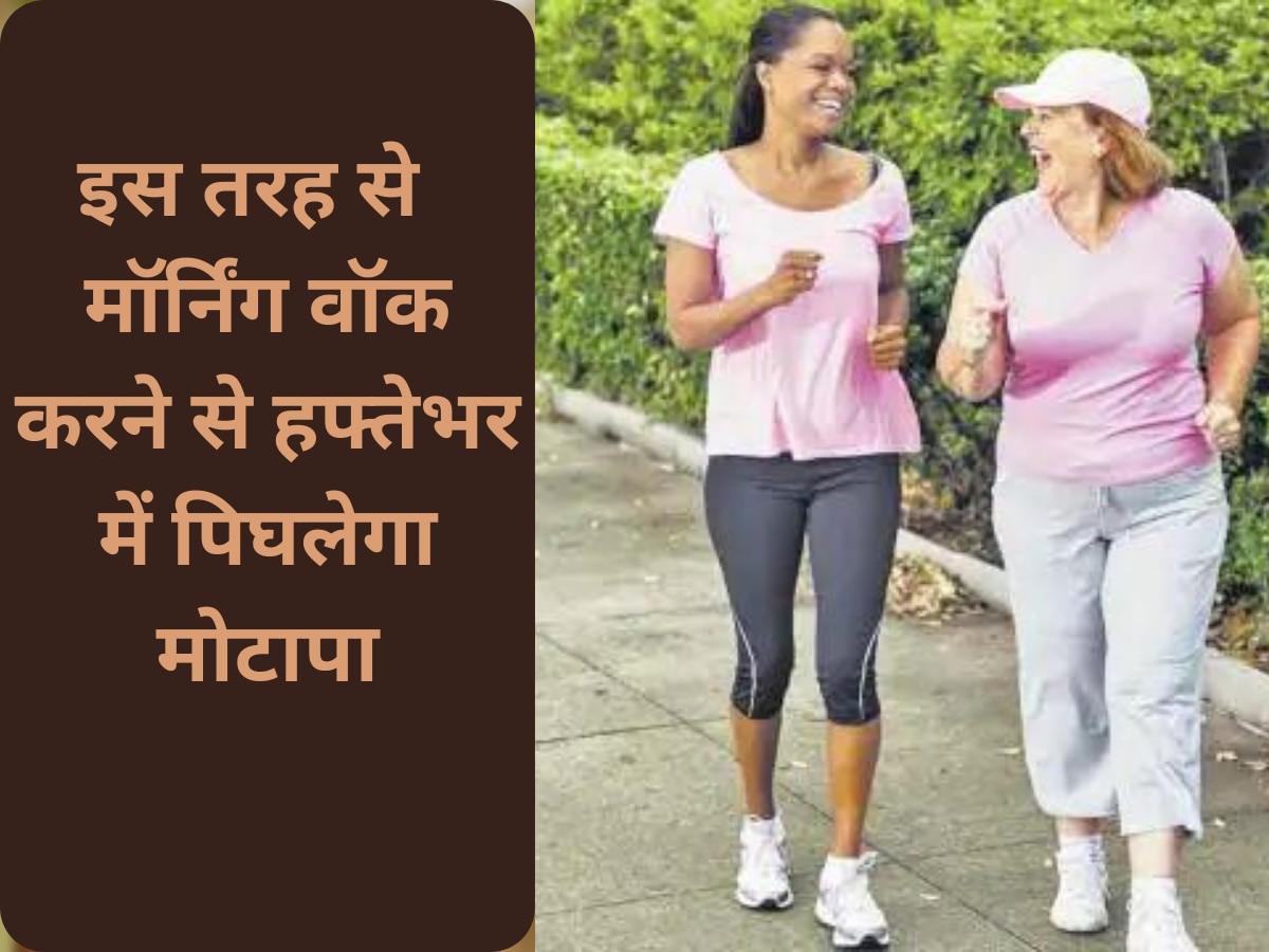 weight loss do morning walk in this way, obesity will melt in a week ...