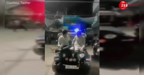 youths posing on police jeep for reel goes viral up cops initiate ...