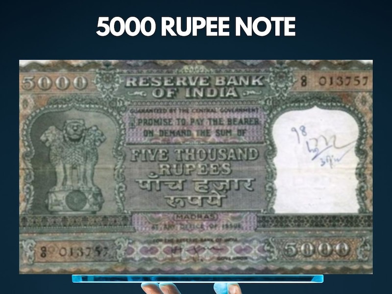 Demonetisation Indian Currency Once upon a time note of Rs 1 lakh ...