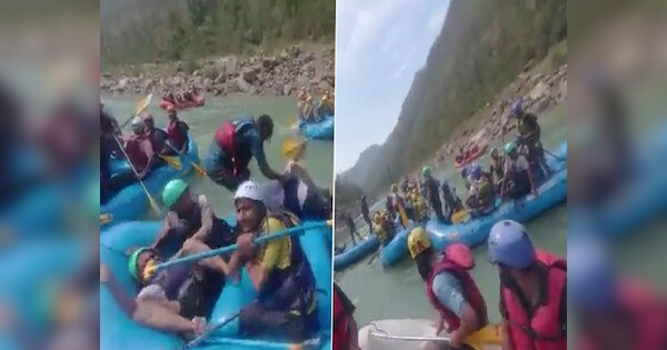 Fight breaks out between rafters during River Rafting in Uttarakhand ...