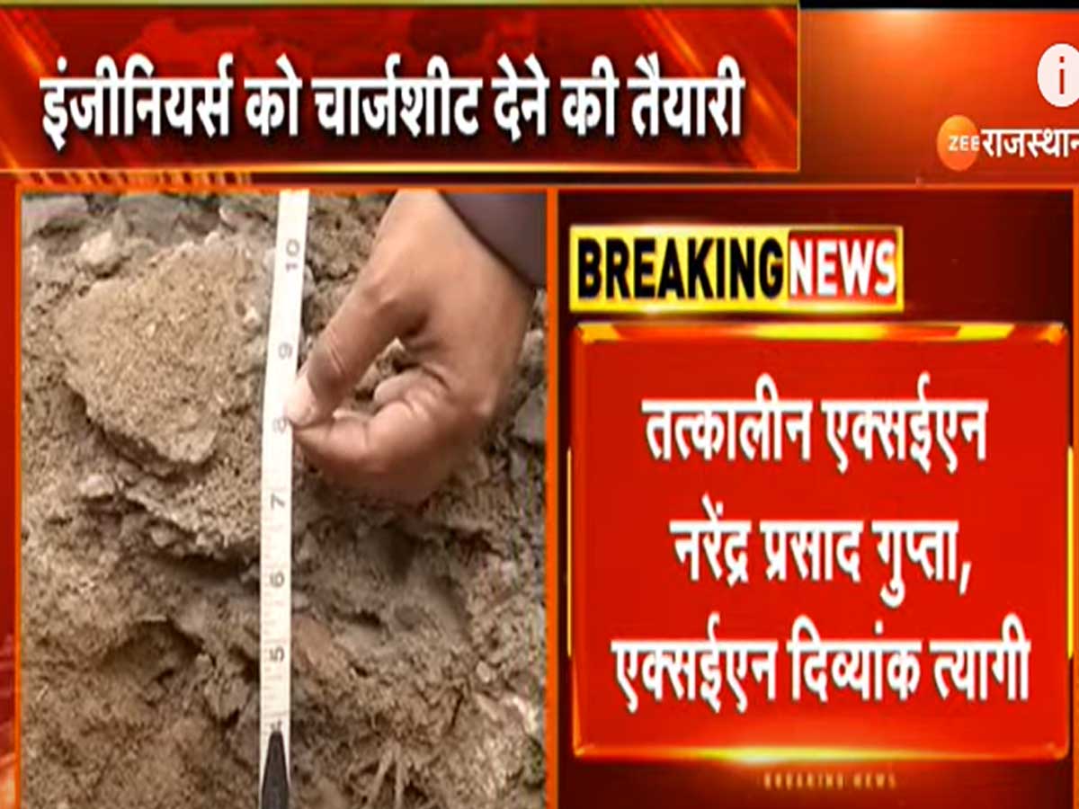 Preparation to give charge sheet to PHED Engineers of Alwar on news of ...