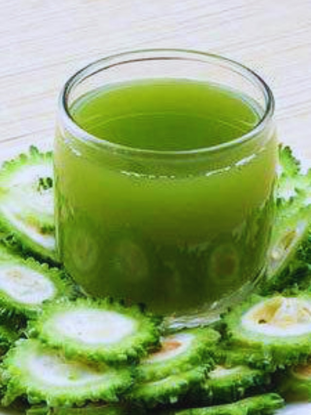 Benefits of bitter gourd juice for weight loss skin problems karele ka ...