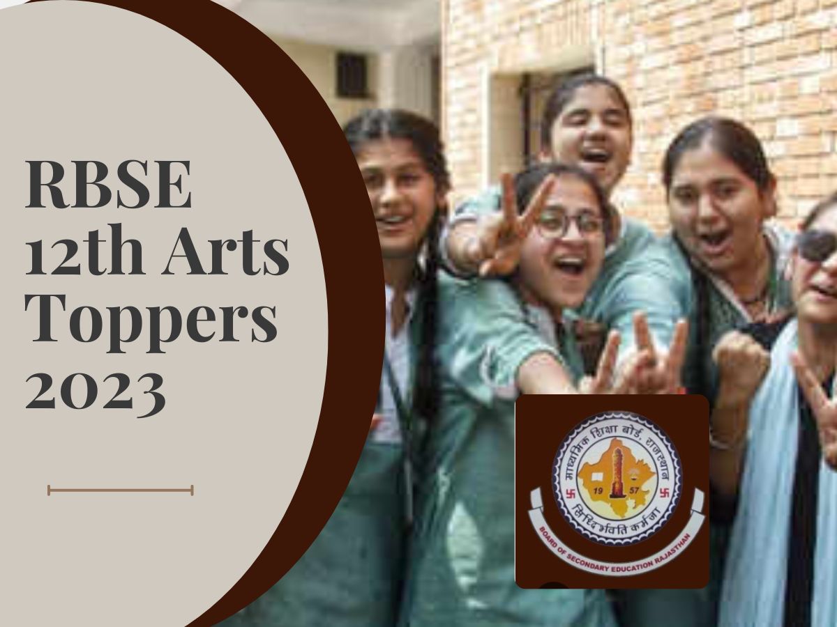 RBSE 12th Result 2023 Rajasthan board 12th Arts Toppers List check here ...