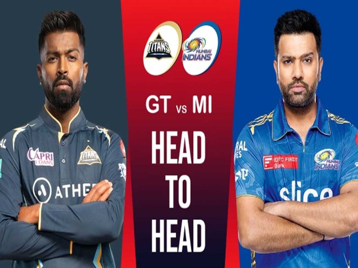 GT vs MI IPL 2023 Qualifier 2 Head To Head Stats Record in Narendra ...