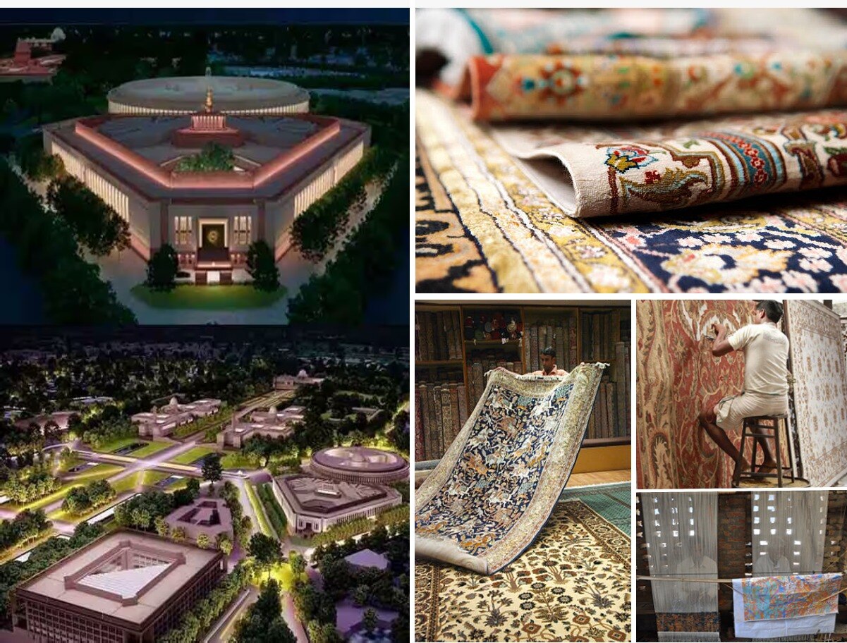 Bhadohi carpet will enhance beauty of new Parliament House PM Modi is ...