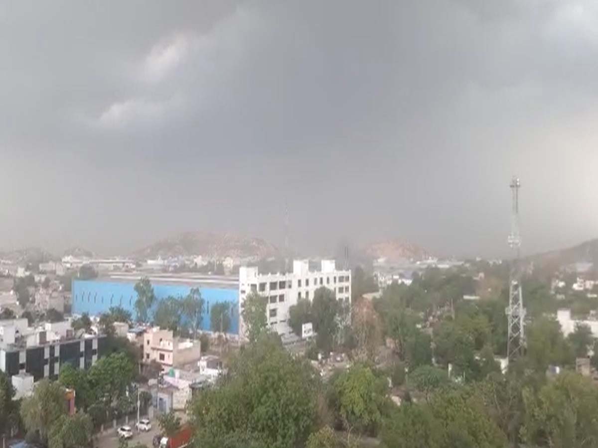 Rajasthan weather Roads flooded in Alwar warning of devastation in ...