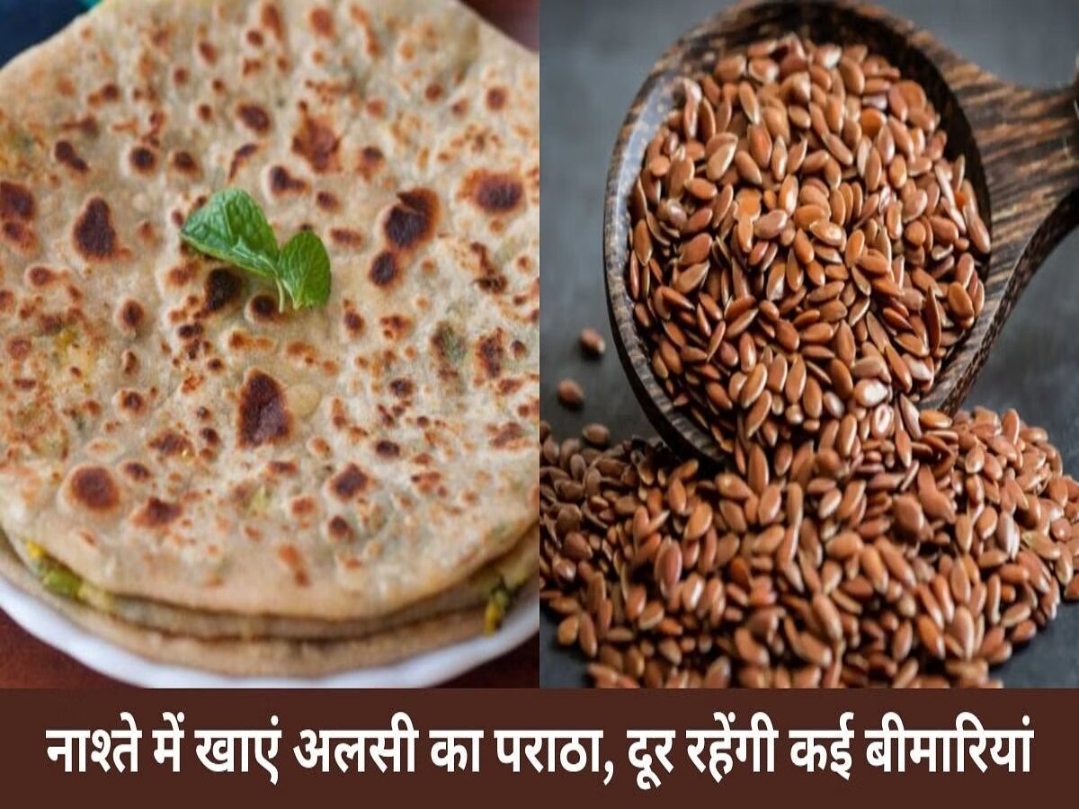 How To Make Alsi Ka Paratha Food For BP | Hindi News, नाश्ते में बनाकर ...