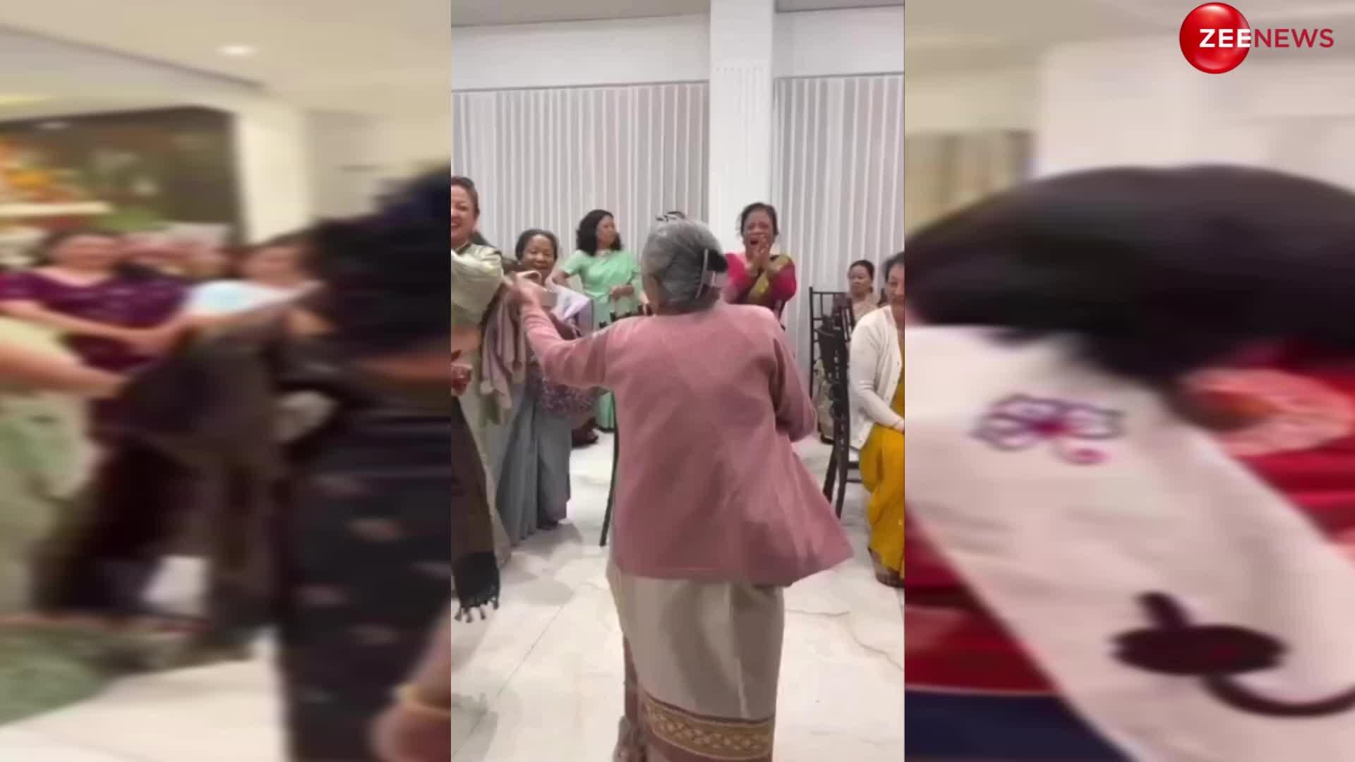 Unbeatable Old Dadi Dance On 90s Songs On Full Vibe वाह रे दादी