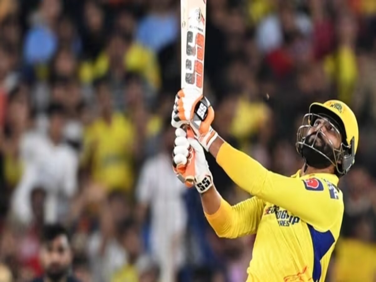 Csk Won Ipl 2023 Final Match Ravindra Jadeja Hits Winning Boundary