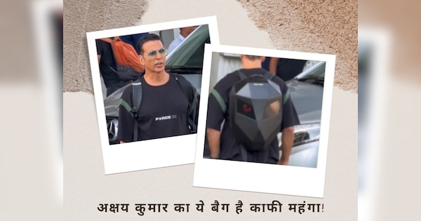 Akshay Kumar LED red eyes Bag Price cost 35 thousand spotted at Mumbai ...