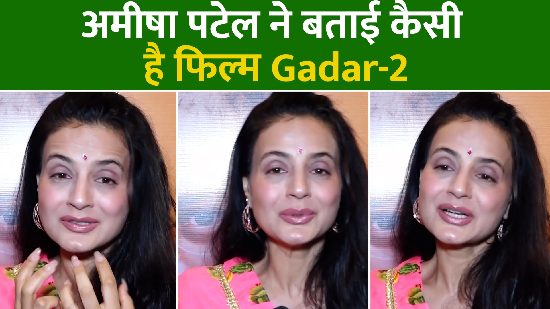 Amisha patel reveals the story of film gadar 2 release on this august fans is waiting