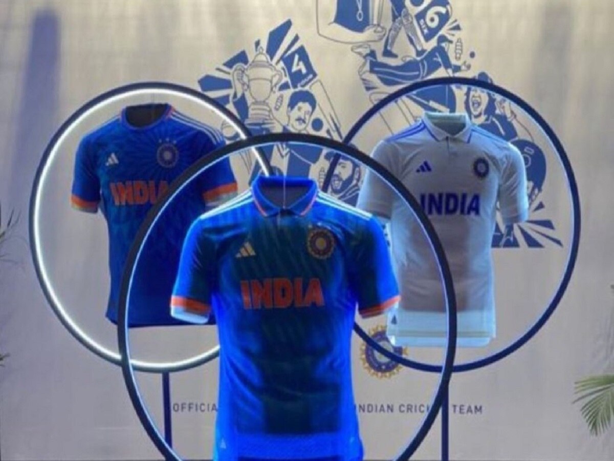 Team India New Jersey: Adidas showed the first look of Team India's new jersey, watch video