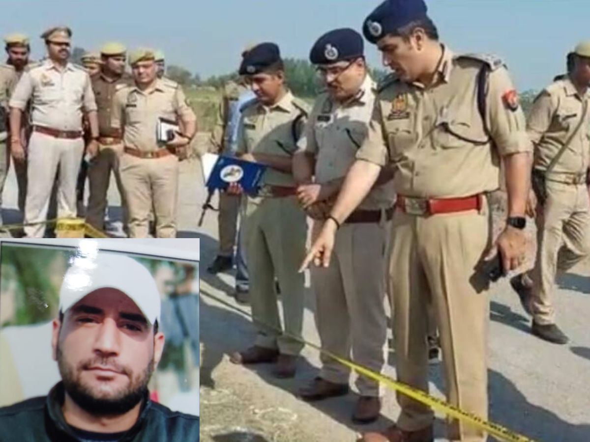 Ghaziabad Encounter Gangster Monu Chaudhary Alias Vishal Shot Dead In