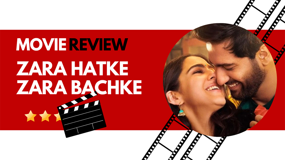 Vicky Kaushal Sara Ali Khan Film Zara Hatke Zara Bachke Review Laxman Utekar । Zara Hatke Zara ...