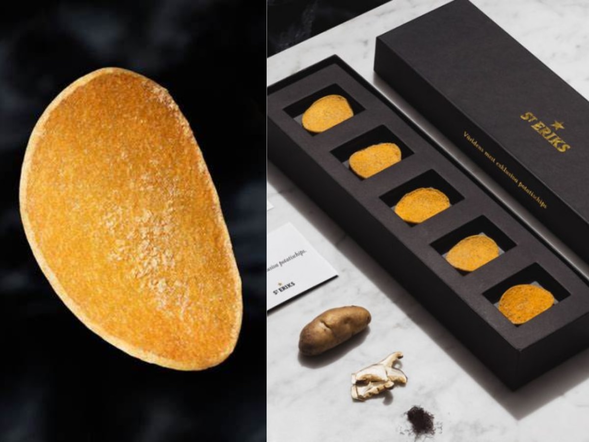 this is the world most expensive potato chips the price of one piece is ...