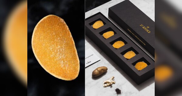 this is the world most expensive potato chips the price of one piece is ...