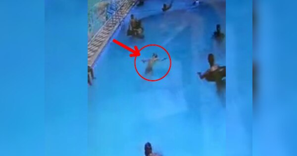 Karauli News Youth dies due to drowning in swimming pool death captured ...