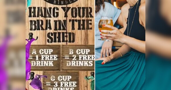 pub offering free drinks to women based on her bra size in australia ...