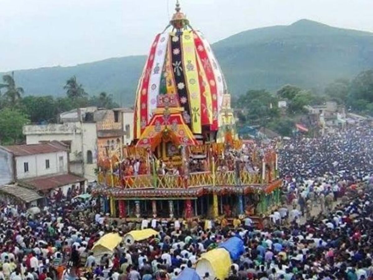 Keonjhar Rath Height: ବିଶ୍ୱର ବୃହତ୍ତମ କାଠ ରଥ; ଶିଆଳି ଲତାରୁ ପ୍ରସ୍ତୁତ ଦଉଡି ...