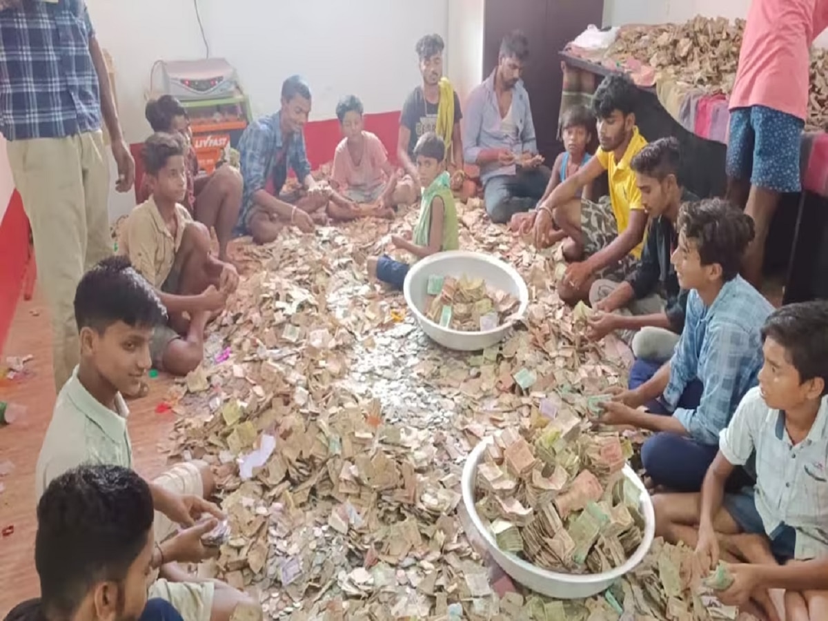 Baba karu dham temple donation box opened after years millions of notes ...