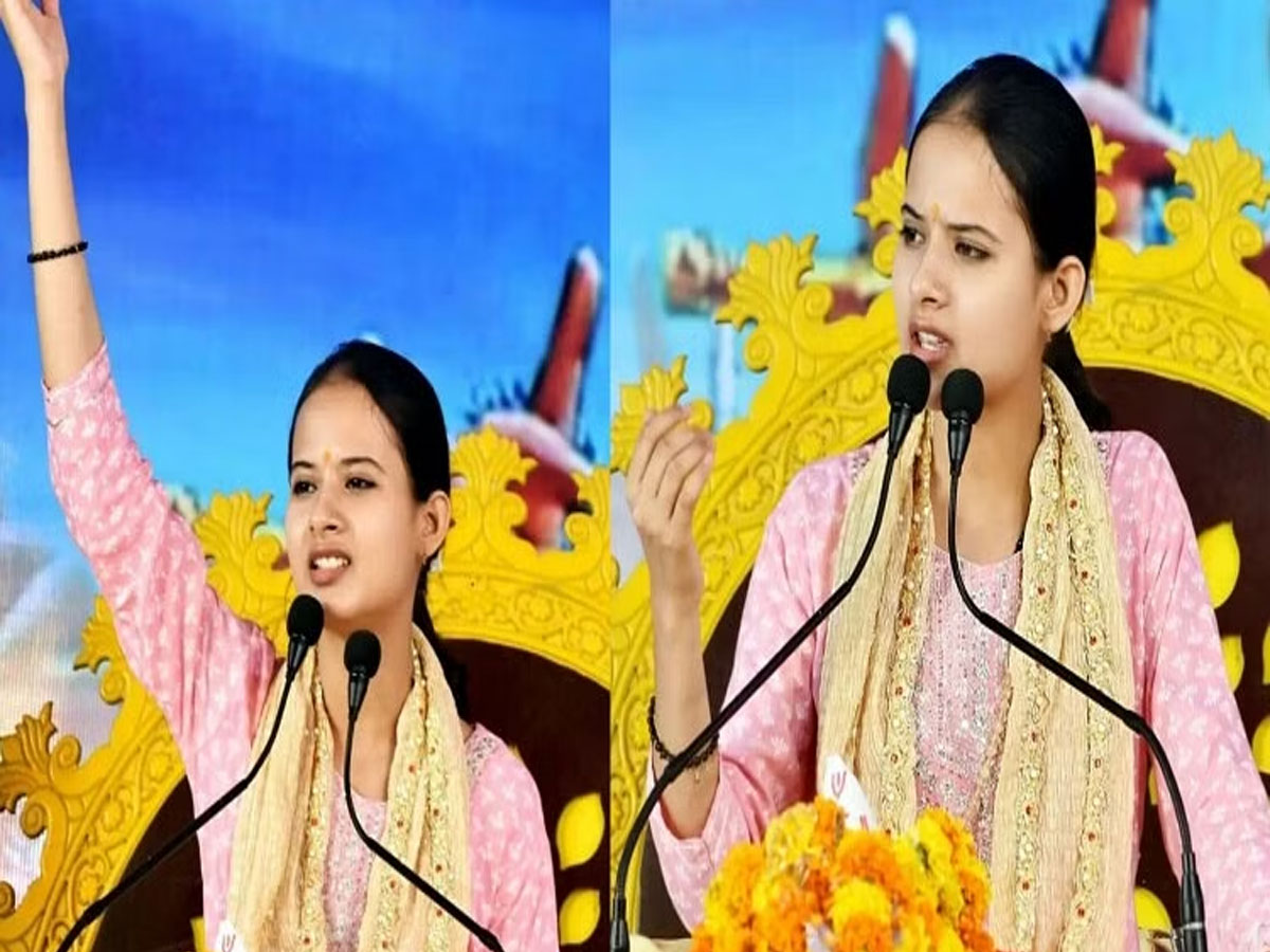 Satna palak kishori inspired by Jaya Kishori became narrator at age of 17 | ये खूबसूरत लड़की जया ...