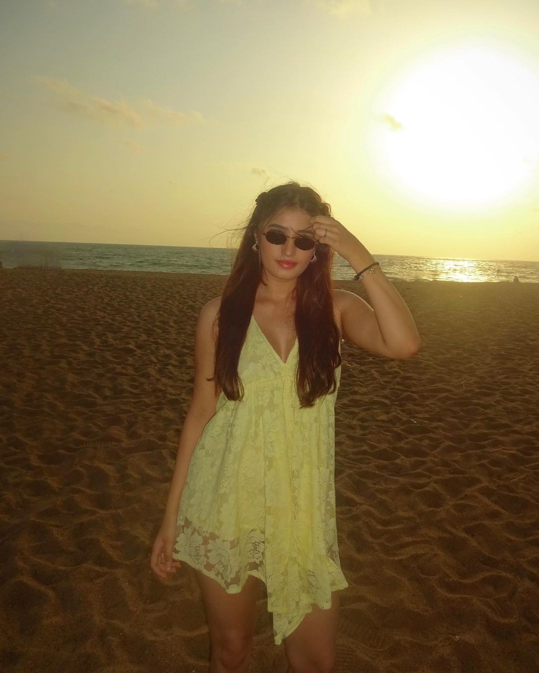 ravina tondon daughter rasha thadani shares beach photos on social media