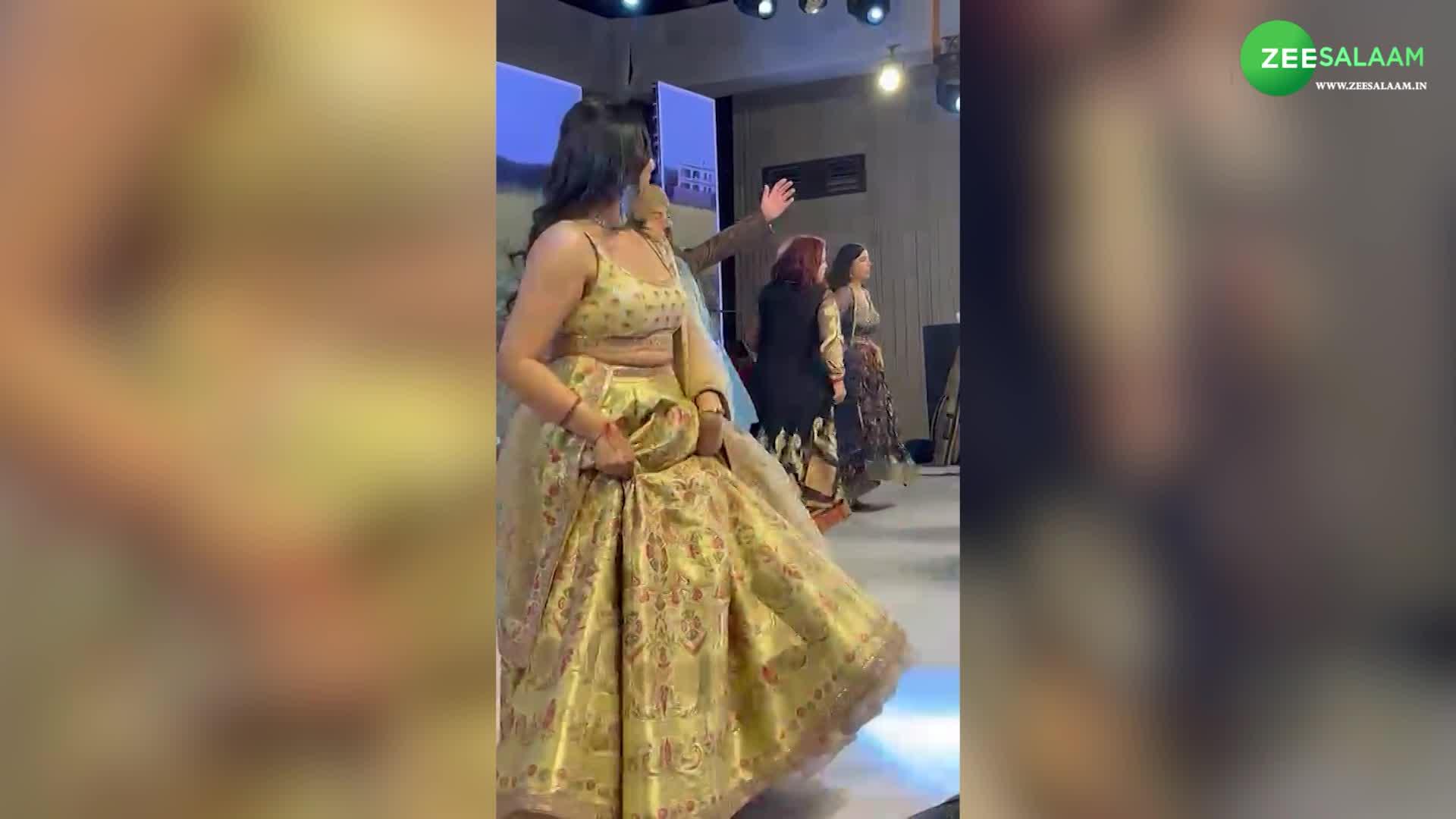 Sunny Deol stage dance on I went out with a pack in son sangeet | बेटे ...