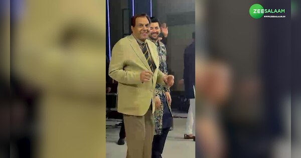 Dharmendra dances fiercely on the song Yamla Pagla Deewana in grand son ...