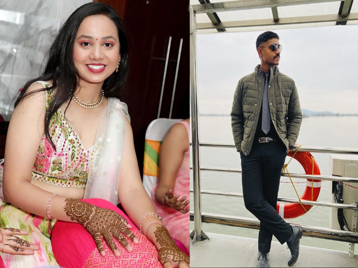 IAS Ria Dabi married IPS Manish Kumar Photos Viral | IAS रिया डाबी ने ...