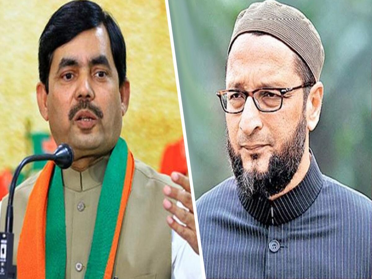 Owaisi is not ideal for Muslims why did Shahnawaz Hussain give this ...
