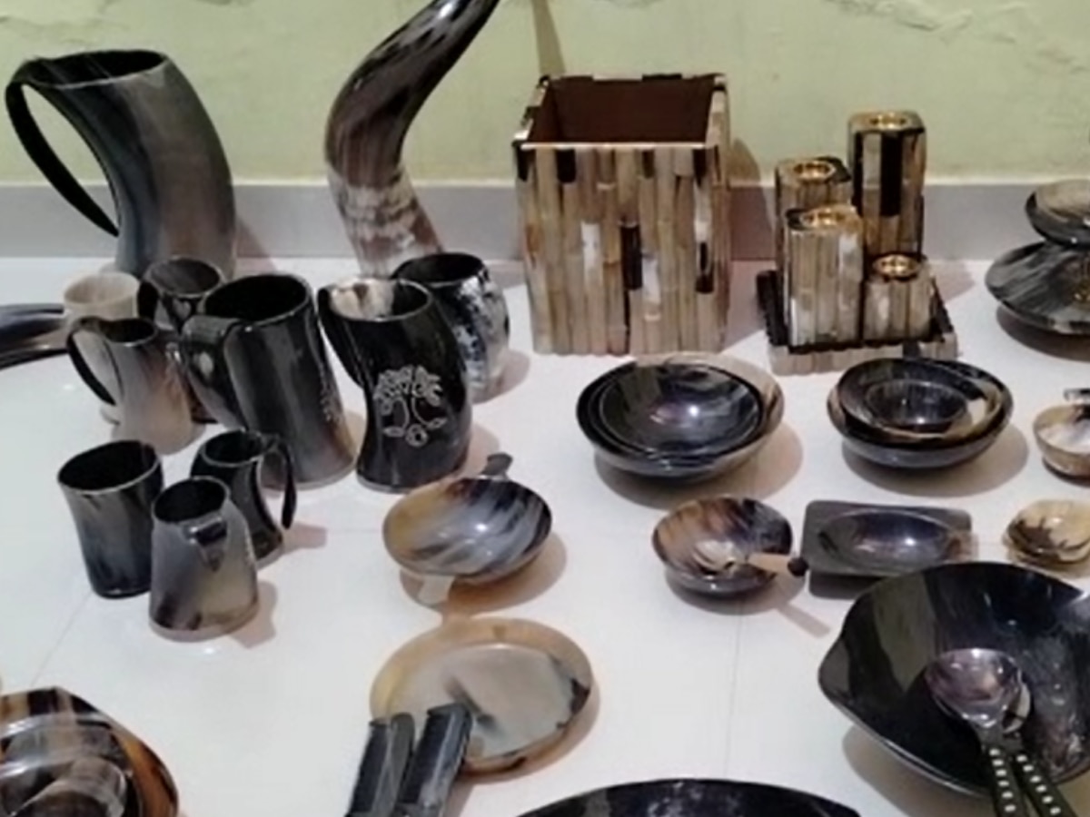 Sambhal Handicraft items made of horn and bone of dead animals popular ...
