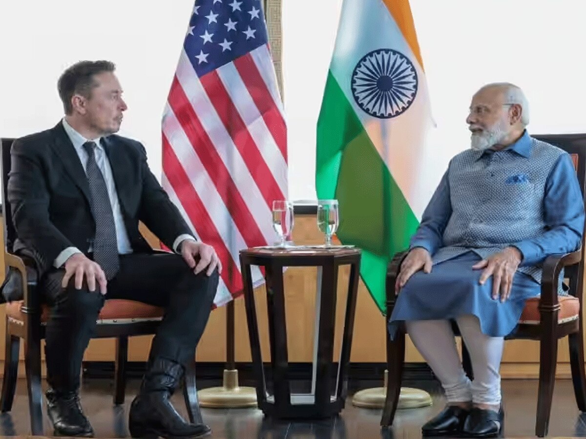 PM Modi in US Musk said I am a big fan of Modi after meeting PM Modi ...