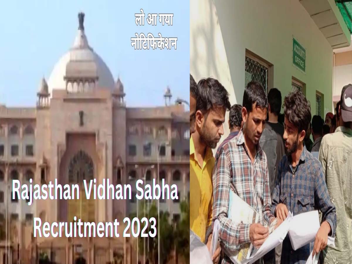 Class 5 Pass Can Apply For This Government Job In Rajasthan Vidhan ...