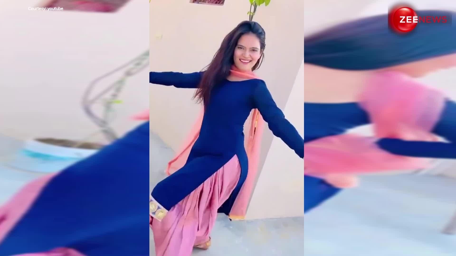 What The Heck Girl Shakes Her Body Like Shaker On Top Of The Roof बाप रे बड़ी बोल्ड है ये