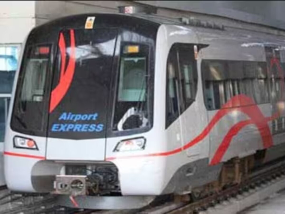 Delhi Metro incresed Airport Metro line by 110 km per hr speed reach ...