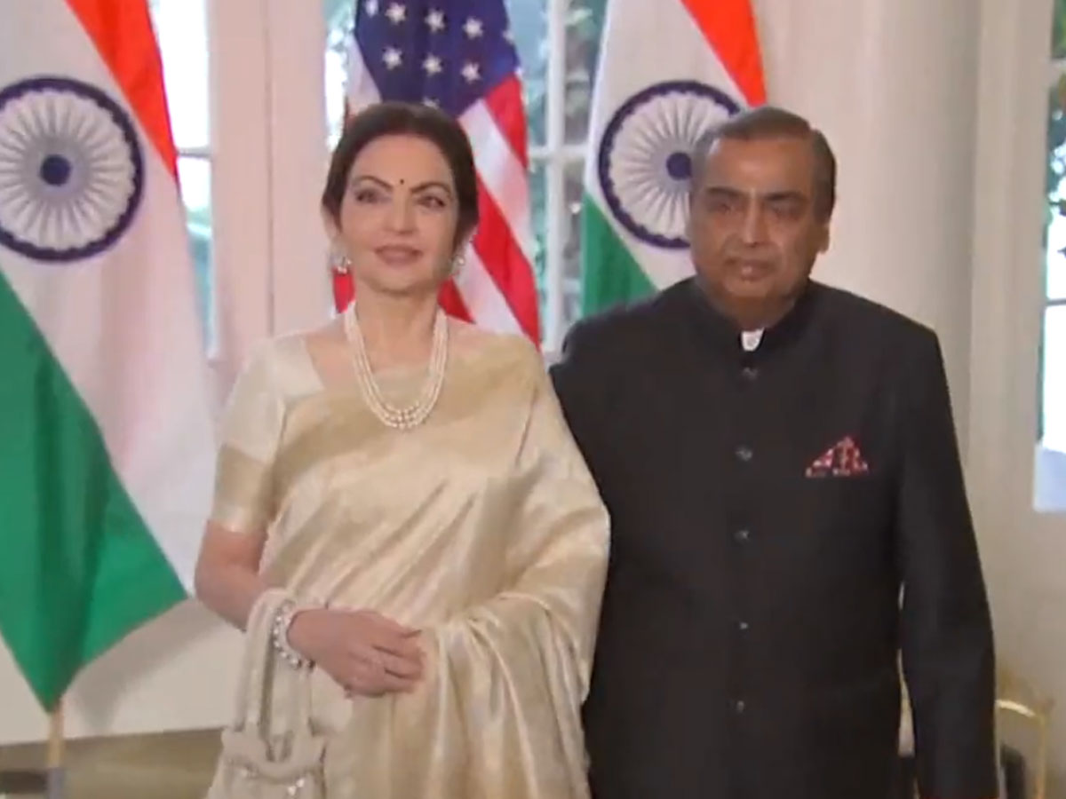 White House State Dinner Mukesh Ambani Anand Mahindra Sundar Pichai