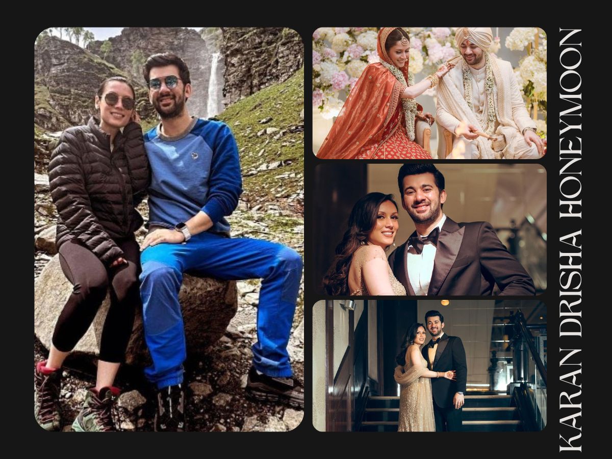 Karan Deol Drisha Acharya honeymoon Manali cozy photos video viral | Karan Deol Honeymoon: दृशा ...